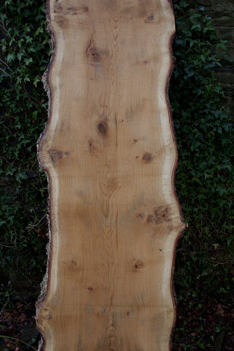 Live Edge Pippy Oak - OA304 :: The Board Room NI